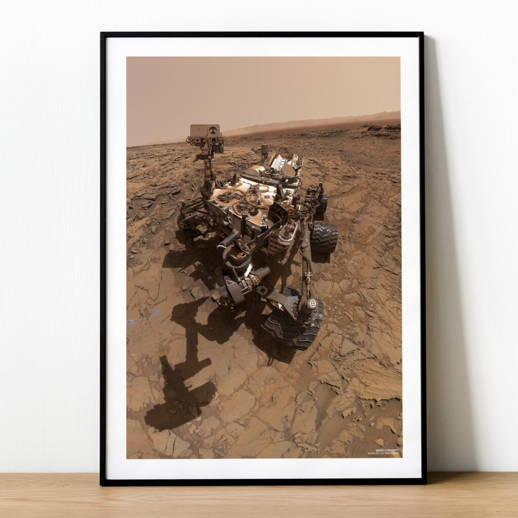 Plakat - Mars Curiosity - PlakatoweLove.pl